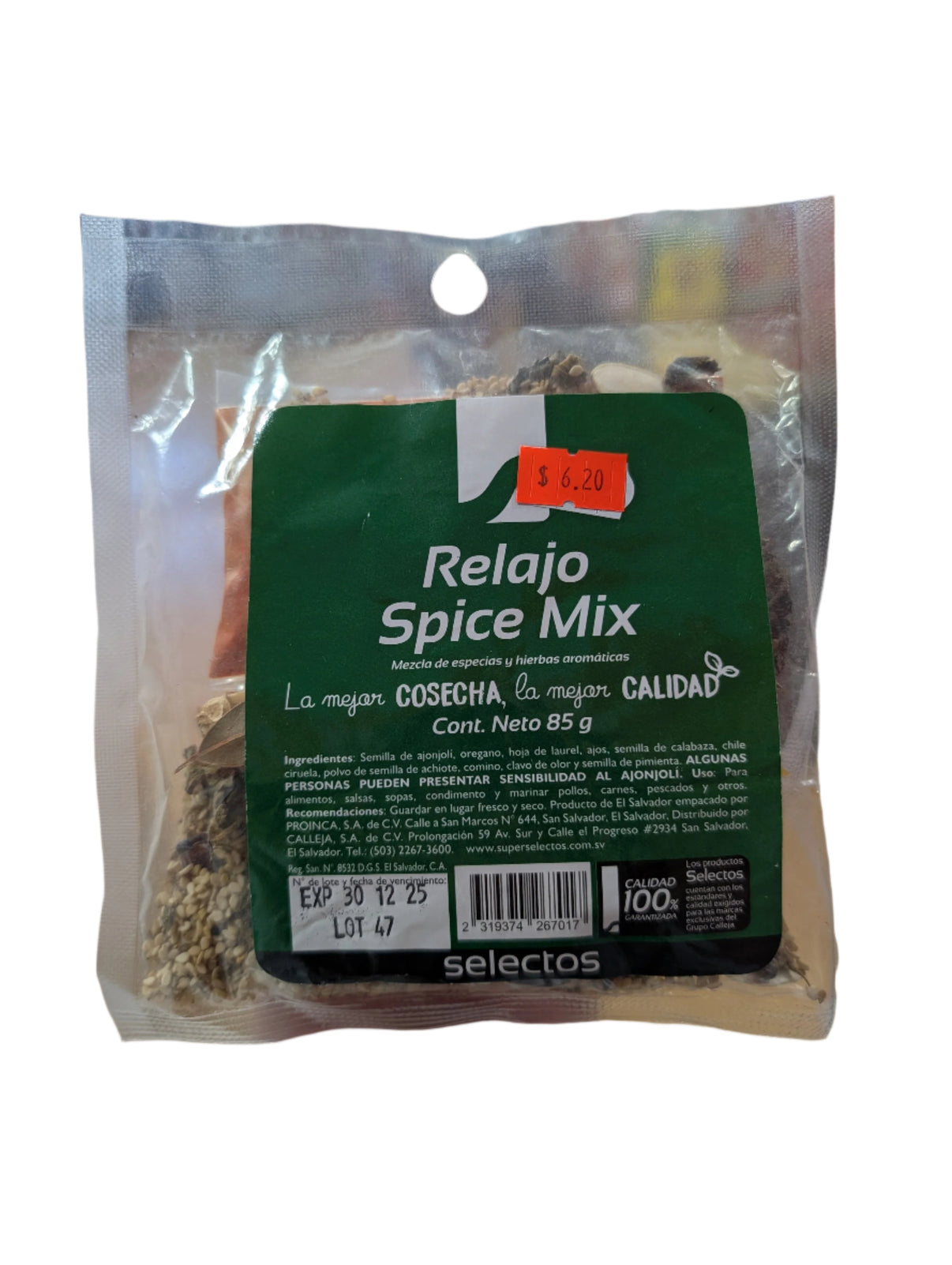 Relajo / Spice Mix 85g – Rapidito Latin Market